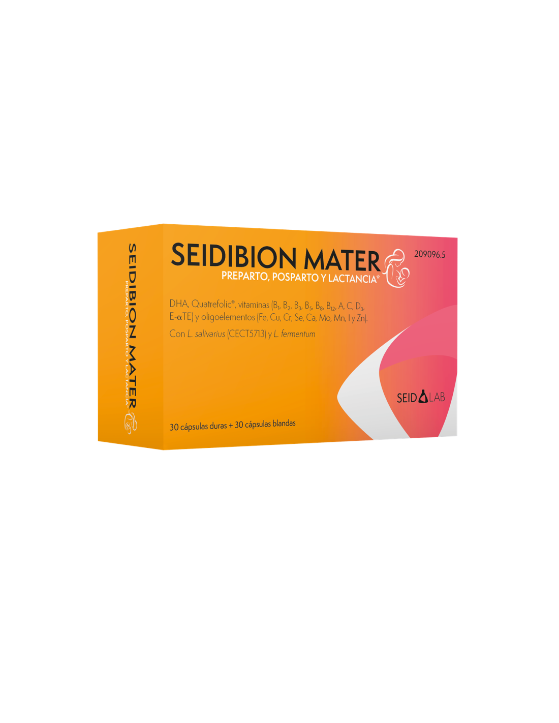 Seidibion Mater - Complemento Alimenticio para Preparto, Posparto y ...