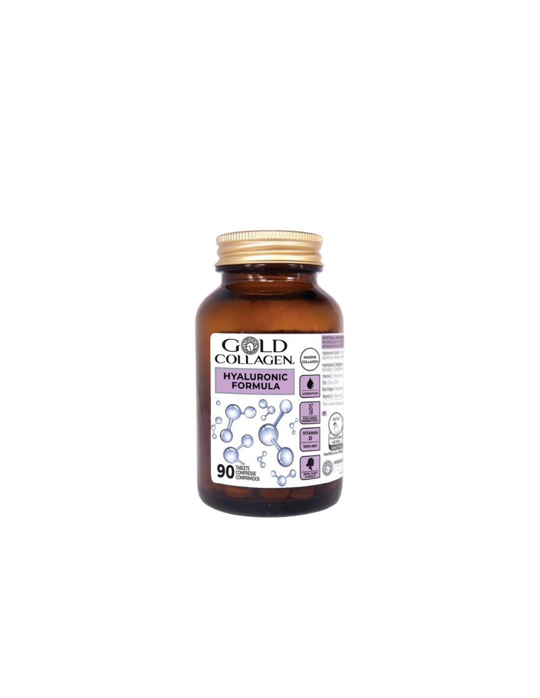 Gold Collagen Hyaluronic Formula 90 cápsulas - Farmacia Chamberí