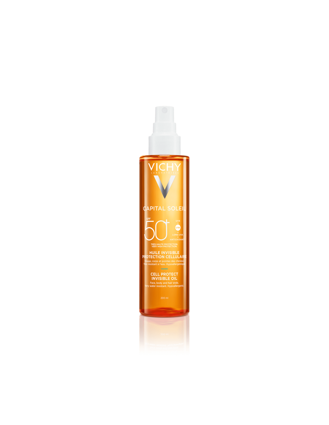 Vichy Solar SPF50+ Aceite Invisible - Protección Avanzada - Farmacia ...